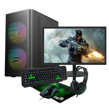 Kit PC Gamer Ryzen 5 2400G, B450M, 8GB RAM, 240GB, Fonte 500W 80 PLUS ...