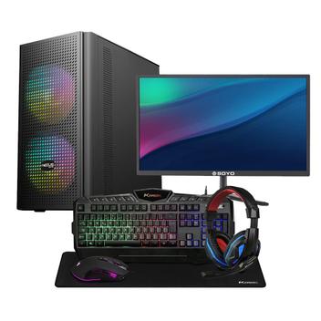 Kit PC Gamer Ryzen 7 5700G, 16GB RAM, SSD 480GB, B550, 600W 80 Plus ...