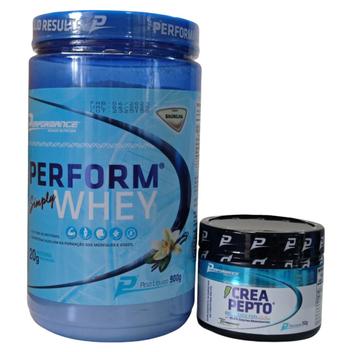Kit Perform Simply Whey Protein Perform 900g + Creatina 150g ...