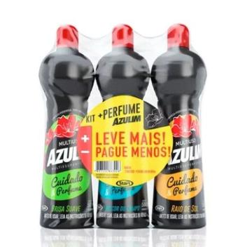 Kit Perfume AZULIM 3un x 500ml- Multiuso - Start - Limpador Multiuso ...