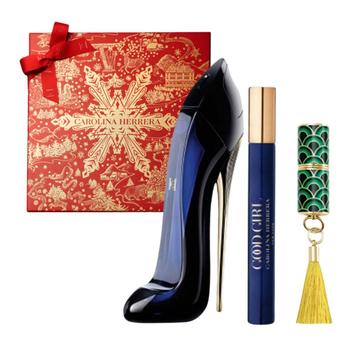 Kit Perfume Feminino Good Girl EDP de Carolina Herrera 80ml + Travel ...