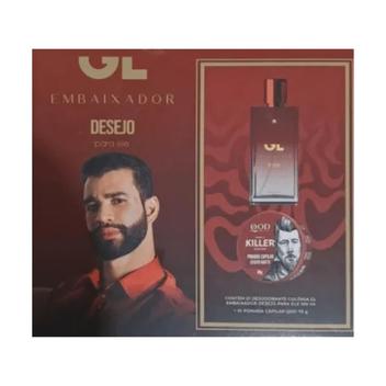 Kit Perfume Gusttavo Lima Embaixador Desejo 100ml + Pomada Cap 40g ...