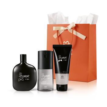 Kit Perfume Humor a Rigor 75ml + Shampoo Humor a Rigor 100ml + Deo ...