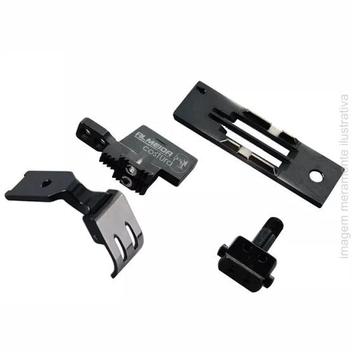 Kit pespontadeira barra fixa calcador, dente, chapa e bitola 5,6mm 212w ...