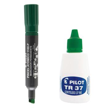 Kit Pincel Atômico PILOT Permanente + Recarga TR37 frasco 37ml - Caneta ...