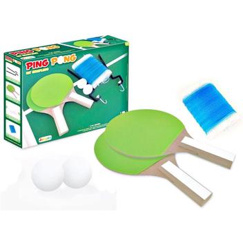 Kit Ping-pong - Tênis De Mesa Completo - Em Madeira - Junges - Kit Ping ...