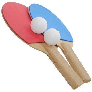 Kit Ping Pong Tênis Mesa Com 2 Raquetes E 2 Bolinhas - Alf - Kit Ping ...