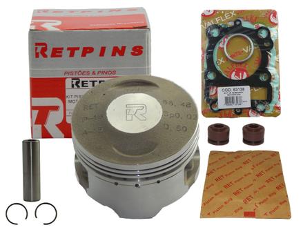 Kit Pistão E Anéis Stx 200 Trial e Motard 200 0,50 Retpins - Pistão de ...