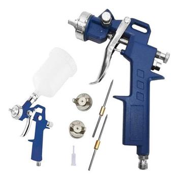 Kit Pistola De Pintura Hvlp Prof + 3 Bicos Kit Unic Unic Uni - Titanium ...