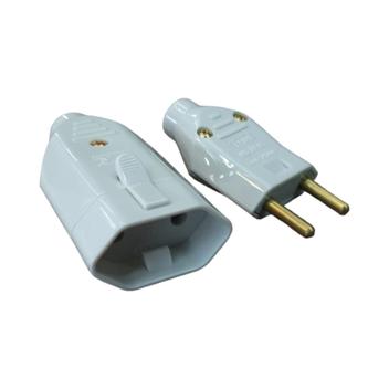 Kit Plugue Macho 2P 20A + Plugue Fêmea 2P 20A Fame - Plugs e ...