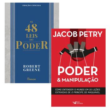 Kit Poder E Manipulação + As 48 Leis Do Poder - Kit de Livros ...