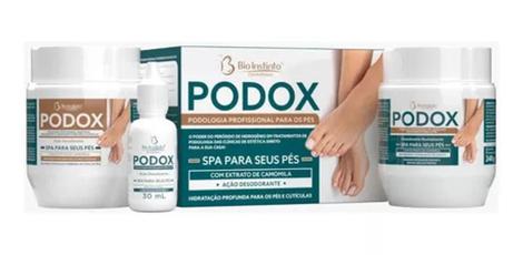 Kit Podox 3pcs - Bio Instinto Pés Hidratados e Regenerados - Hidratante ...