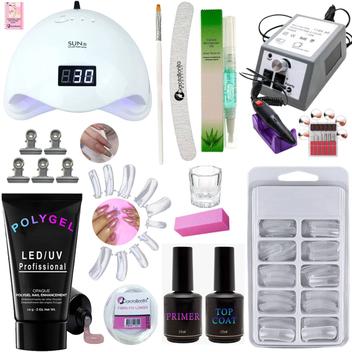 Kit Poligel 30Ml Polygel Molde F1 Pincel Lixa Motor Mercedes - GAROTA ...