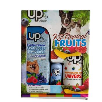 Kit Pop Up Clean Fruta Shampoo + Condicionador + Perfume Pet - Outros ...