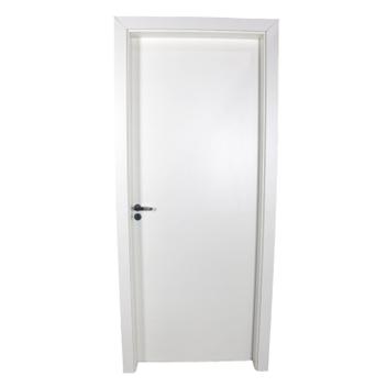 Kit Porta de Madeira Completa 213x94cm Batente 12cm Lado Direito Branco ...