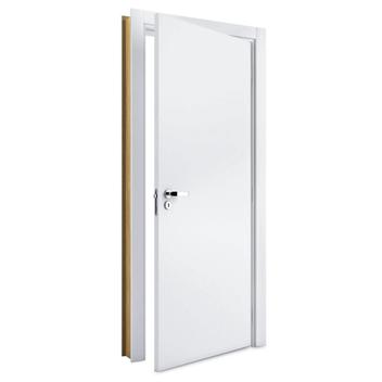 Kit Porta Lisa Montada Solida Batente 7 5 Branco Acabada 62 Direita ...