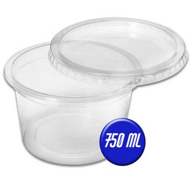 Kit Pote E Tampa 750 - Copobras 750ml C/25und - Pote - Magazine Luiza