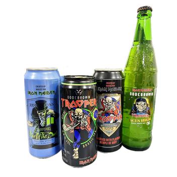 Kit Presente 4 Cervejas Iron Maiden Oficial Original - Iron Maiden Beer ...