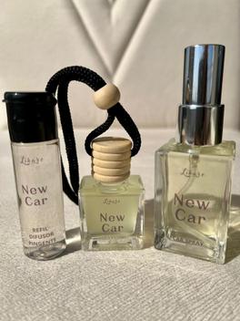 Kit Presente Aromatizador P/ Carro Pingente Spray e Refil Perfume Carro ...