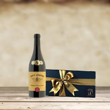 Kit presente vinho forte ambrone rosso vinho italiano presente luxo - G ...