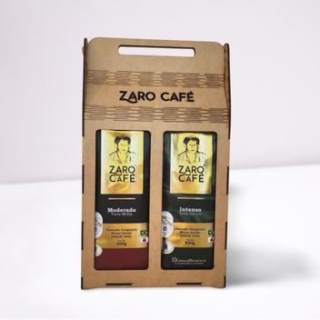 Kit Presente Zaro Café Especial Moderado e Intenso Moído 1kg - Café ...