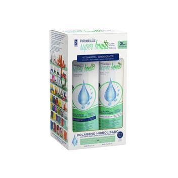 Kit Probelle Super Bonita Colageno Shampoo + Cond 1000ml - Kit Shampoo ...