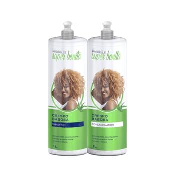 Kit Probelle Super Bonita Shampoo +cond 1000ml Crespo Babosa - Kit de ...