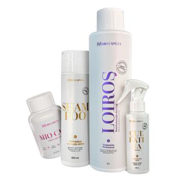 Kit progressiva para loiros + mio caps - Mio Capelli - Cuidados com o ...