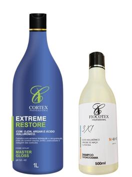 Kit Progressiva Profissional 1000ml Com Shampoo Conograma 500ml ...