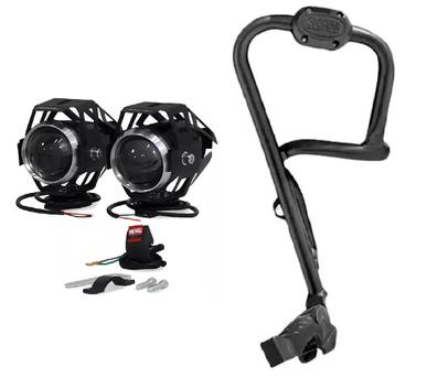 Kit protetor carenagem cb300f twister 2023... scam stp0p693 + farol ...