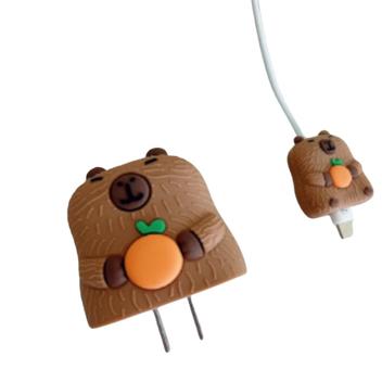 Kit Protetor De Cabo Usb Desenho Fofo - LAURA MULTIVERSO STORE - Protetor Auricular - Magazine ...