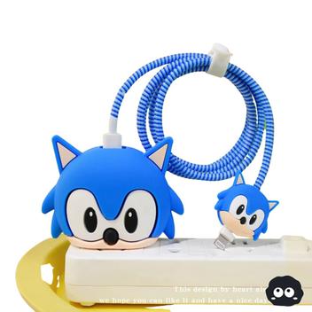 Kit Protetor De Cabo Usb E Capa Celular Sonic - LAURA MULTIVERSO STORE ...