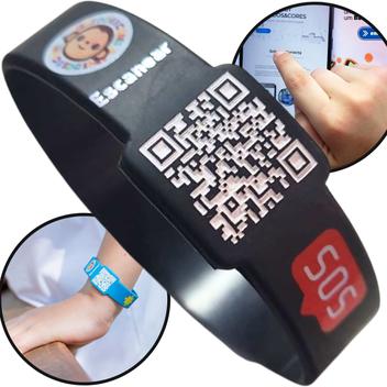 Kit Pulseira SOS Preta - Sentidos & Cores - Pulseira e Bracelete ...