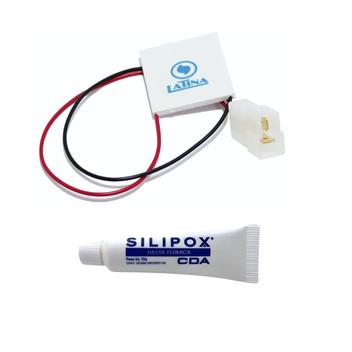 Kit Purificador Pastilha Placa Peltier 12v + Pasta Térmica - Silipox - Pastilha Termoelétrica ...