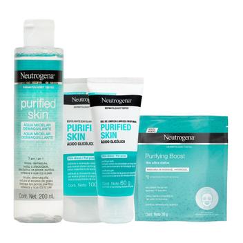 Kit Purified Skin - Neutrogena - Cuidados com o Corpo - Magazine Luiza