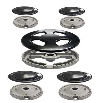 Kit queimador+espalhador para fogão brastemp 5 bocas bfd5lae - Jangada ...
