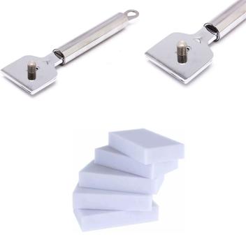 Kit Raspador Manual Inox e Esponja Magica - HUM - Ralador - Magazine Luiza