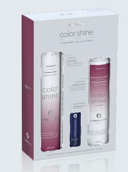 Kit Red Iron - Shampoo, Hidratante Capilar e Ampola Color Shine para ...