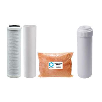 Kit Refil Deionizador 3 Estágios Resina Mb400 + Cartucho Rec - Br Fish ...