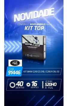 Kit Relação Bmw G310 Gs G310 R Riffel Top Com Retentor - Vaz - Kit ...