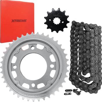 Kit Relação Transmissão Honda Cb 250f Twister 2016 a 2023 Reforçado Vaz ...