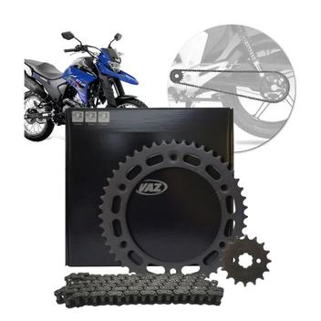 Kit Relação Transmissão Moto Yamaha Xtz 250 Lander 09 a 19 - VAZ - Kit ...