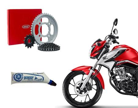 Kit Relação Vaz Cg Titan Fan 160 + Graxa Branca Ano 2014 Até 2024 - VAZ ...