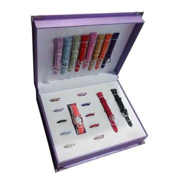 Kit Relógio Classico Lilás - Shiny Toys - Kit Relógio - Magazine Luiza