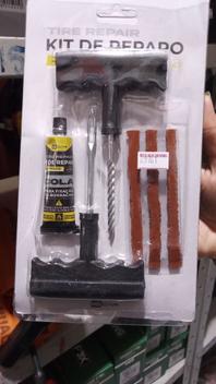 Kit Reparo Pneu - MB Car - Acessórios para Reparo de Pneu - Magazine Luiza
