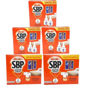 Kit Repelente Sbp Elétrico 45 Noites 2 Aparelho + 8 Refis - Repelente e ...