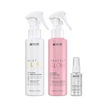 Kit Richée Mist Glow Protect Glow e Oil Glow - Richée Professional ...