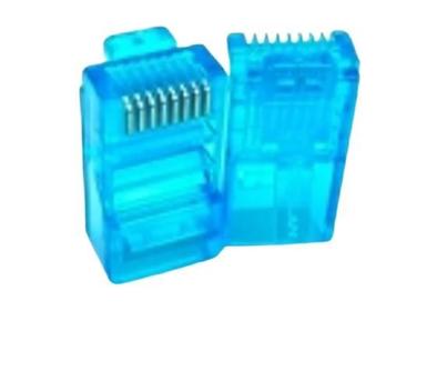 Kit Rj45 Gold Cat5 Macho Cabo Rede Lan Plug 100 Conectores - Import ...