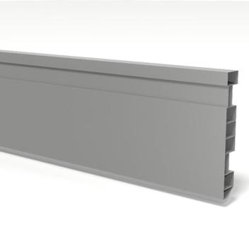 Kit Rodapé de Pvc 10 Barras Frisadas de 10cmx15mmx2,40m Com 24 Metros ...