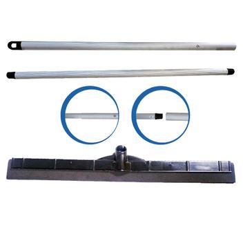 Kit RODO Borracha Duplo EVA 60cm Reforçado COM CABO RETRÁTIL 1.3m ...